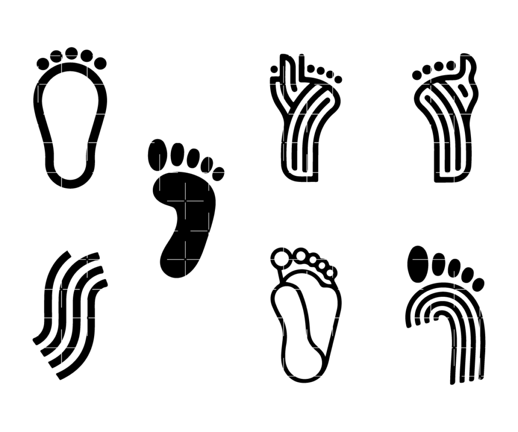 7+ Foot Logo Vector Icon and Graphics For Free – Free Logo Design ...