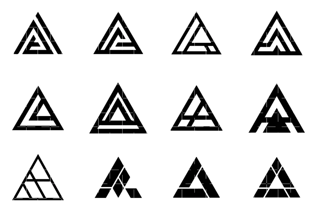 12+ Triangle Logo Vector Icon and Graphics For Free – Free Logo Design ...